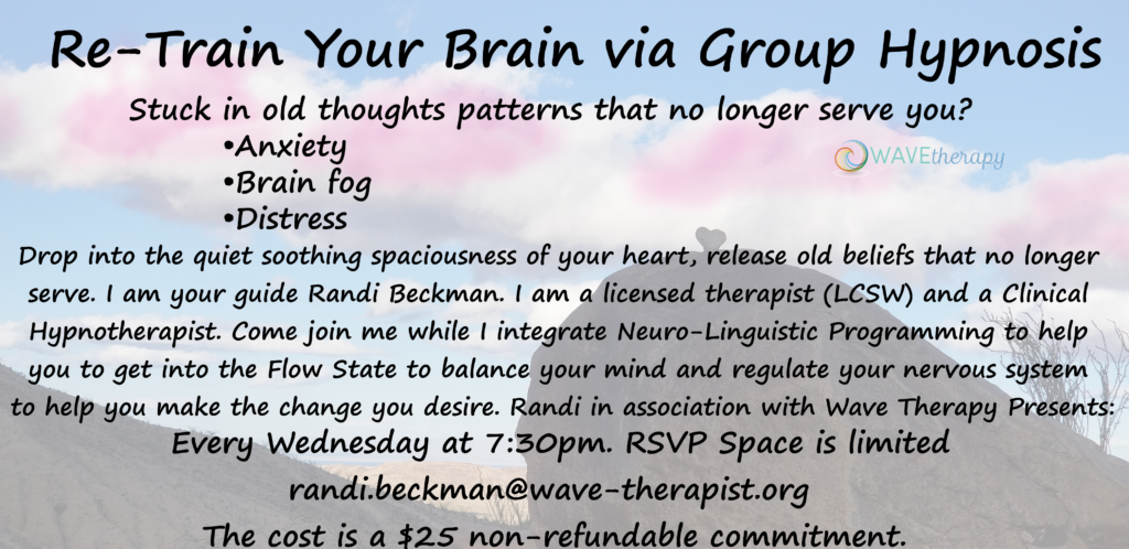 Hypnotherapy – WAVE Therapy